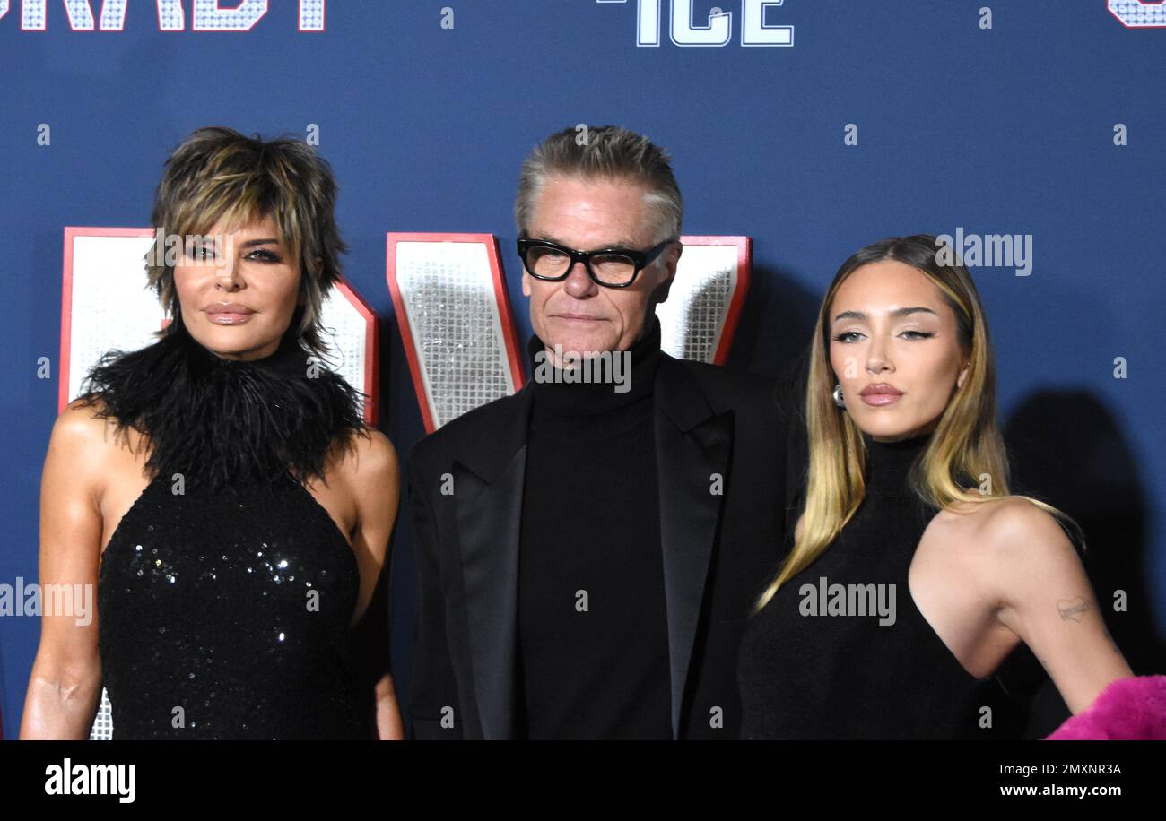 Los Angeles, California, USA 31st January 2023 Actress Lisa Rinna, Actor Harry Hamlin and ...