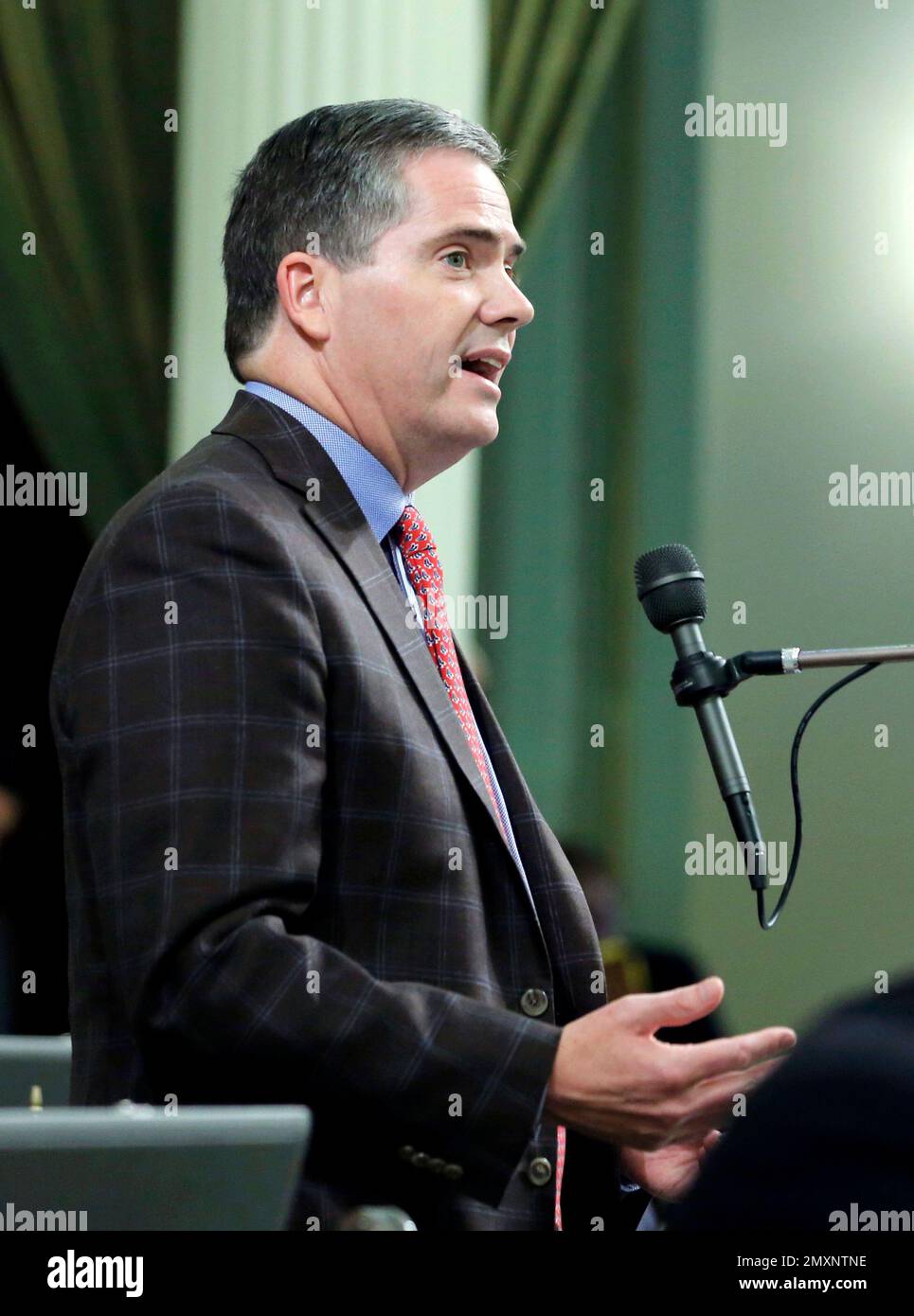 FILE - In this this Aug. 15, 2016 file photo Assemblyman David Hadley ...
