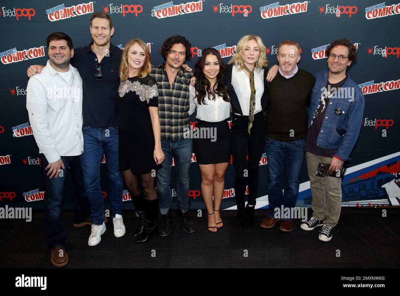 IMAGE DISTRIBUTED FOR STARZ - From left, Dan Shotz, Tom Hopper, Hannah ...