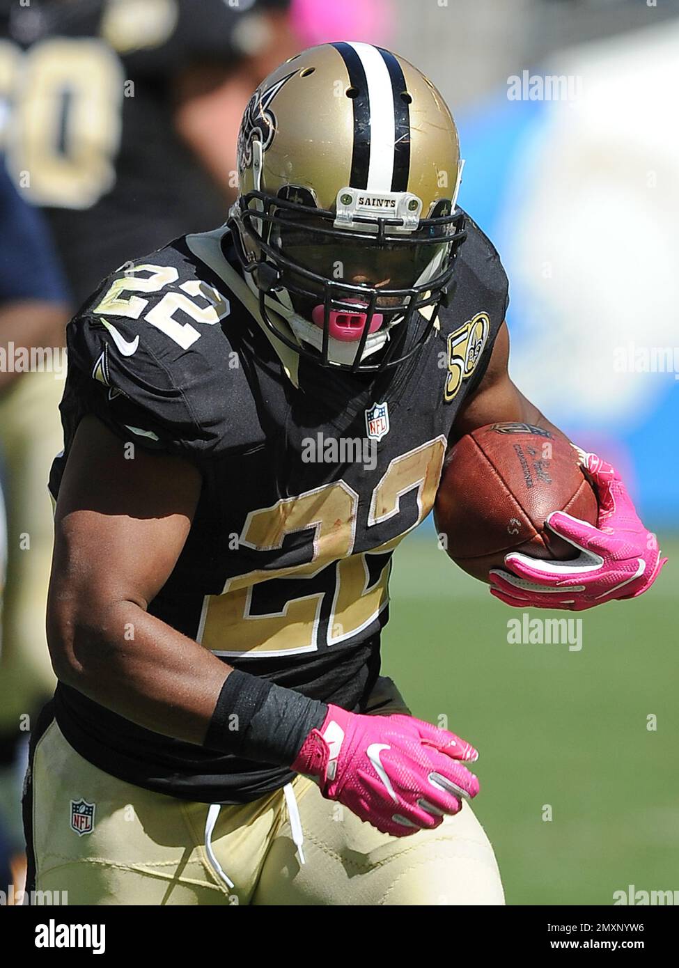 New Orleans Saints running back Mark Ingram (22) in action in the ...
