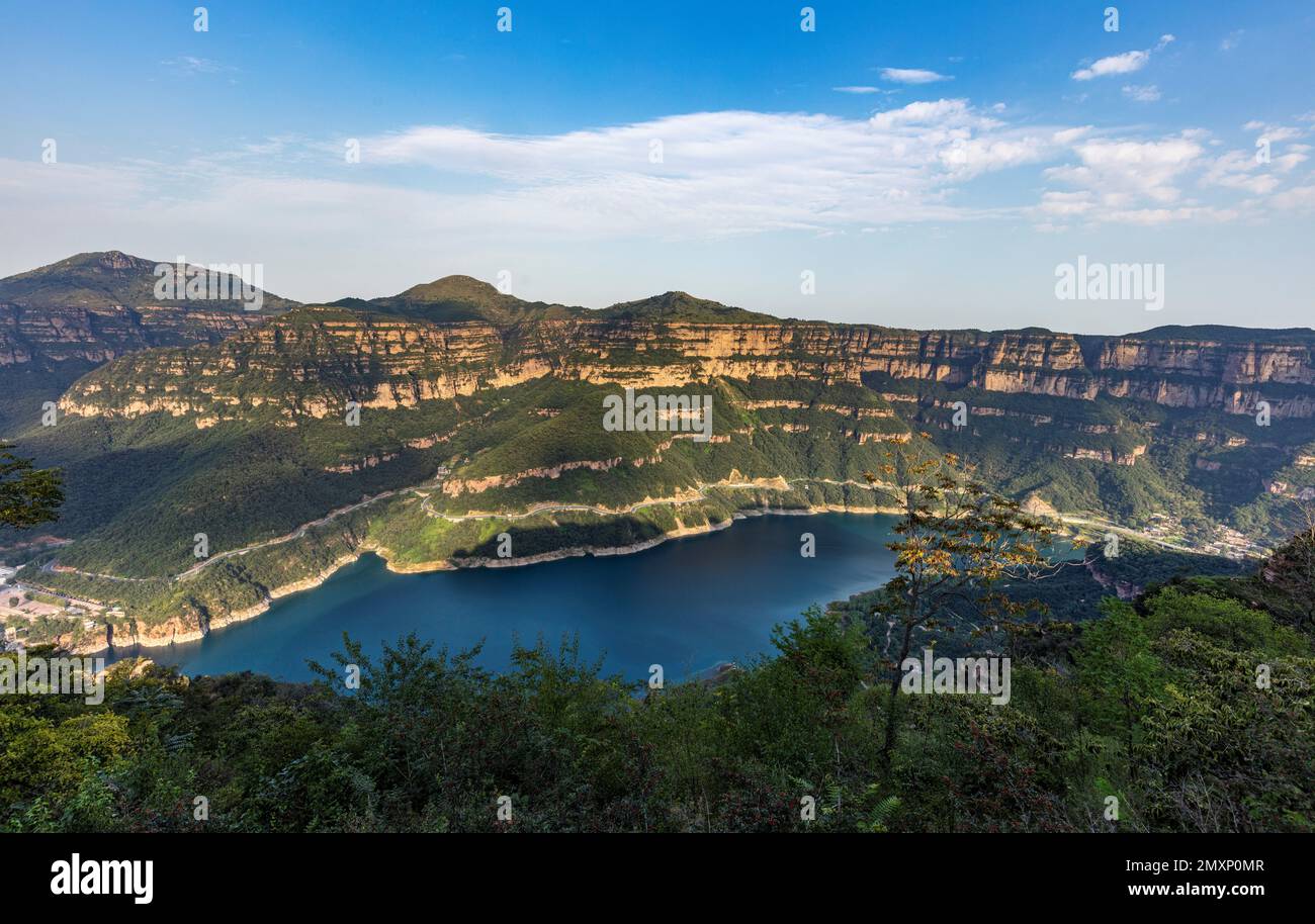 Henan south taihang mountain scenery Stock Photo - Alamy