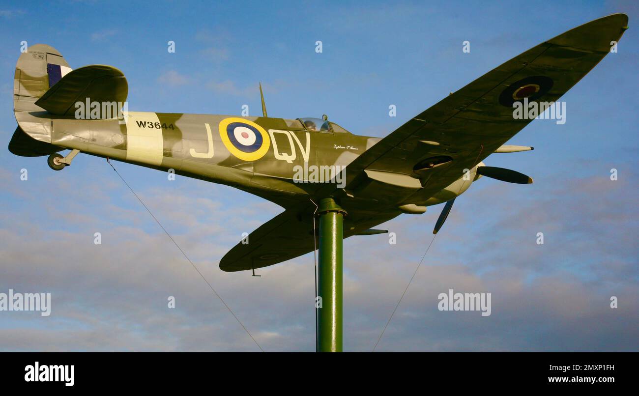 The famous spitfire Stock Photo - Alamy