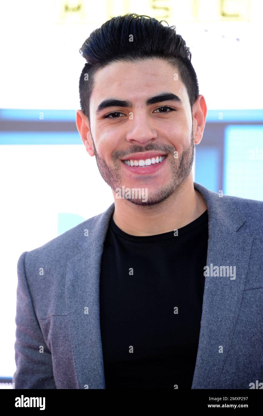 Ricky Carabeo arrives at the Latin American Music Awards at the Dolby ...