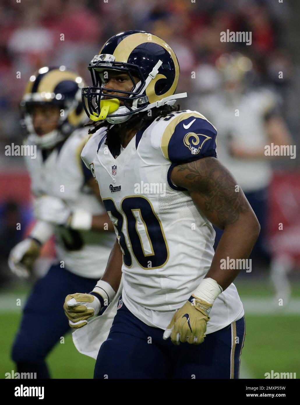 Los Angeles Rams running back Todd Gurley (30) during an NFL football ...