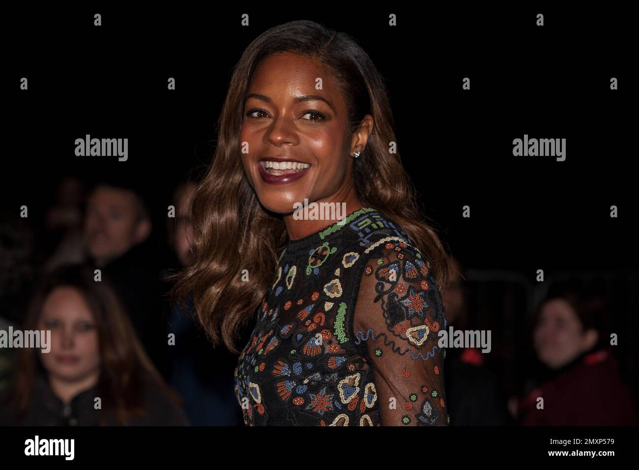 Actor Naomie Harris poses for photographers on arrival at the premiere ...