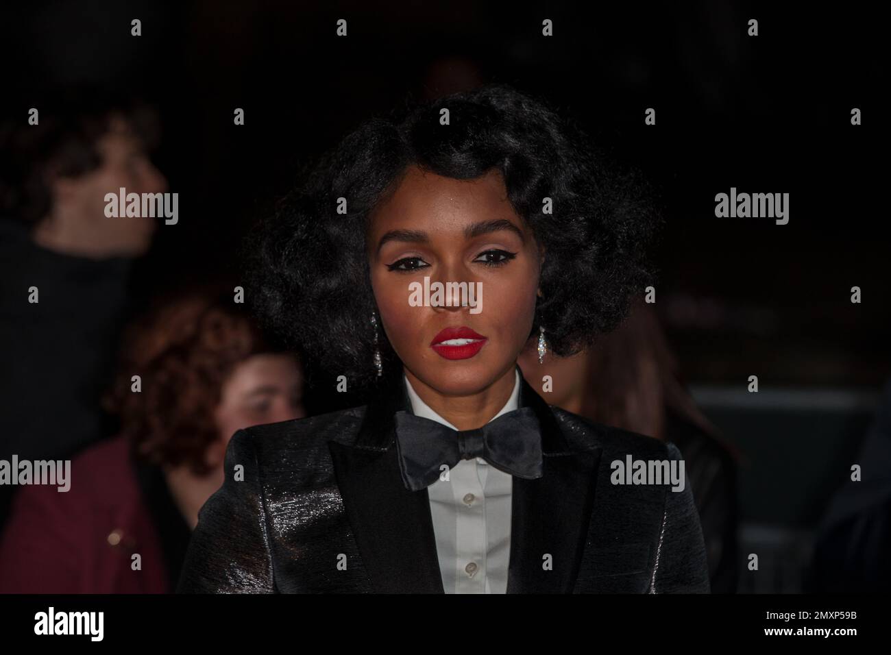 Actor Janelle Monae poses for photographers on arrival at the premiere ...