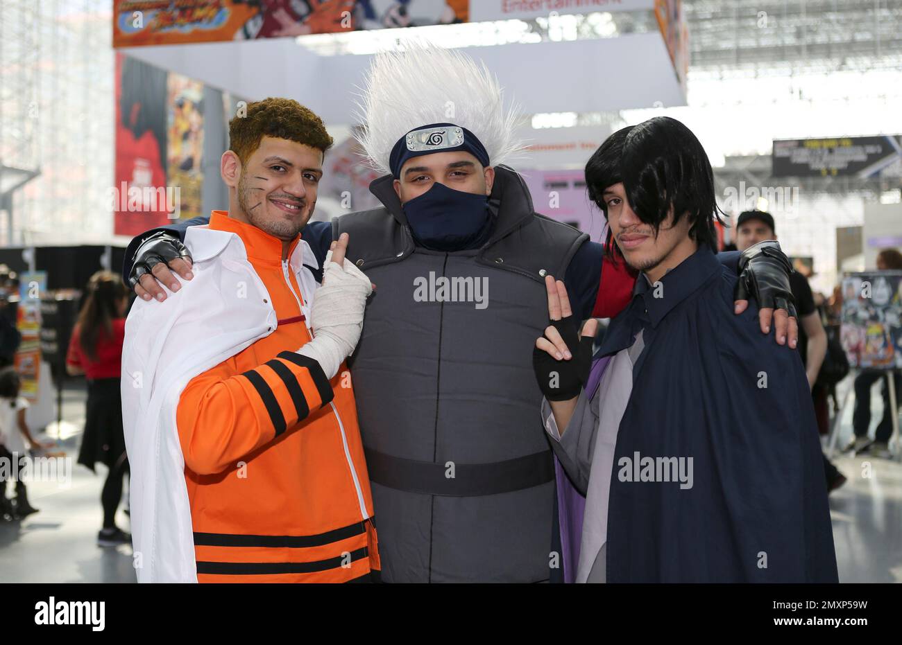 Fans dress up in costume while attending the first day of New York ...