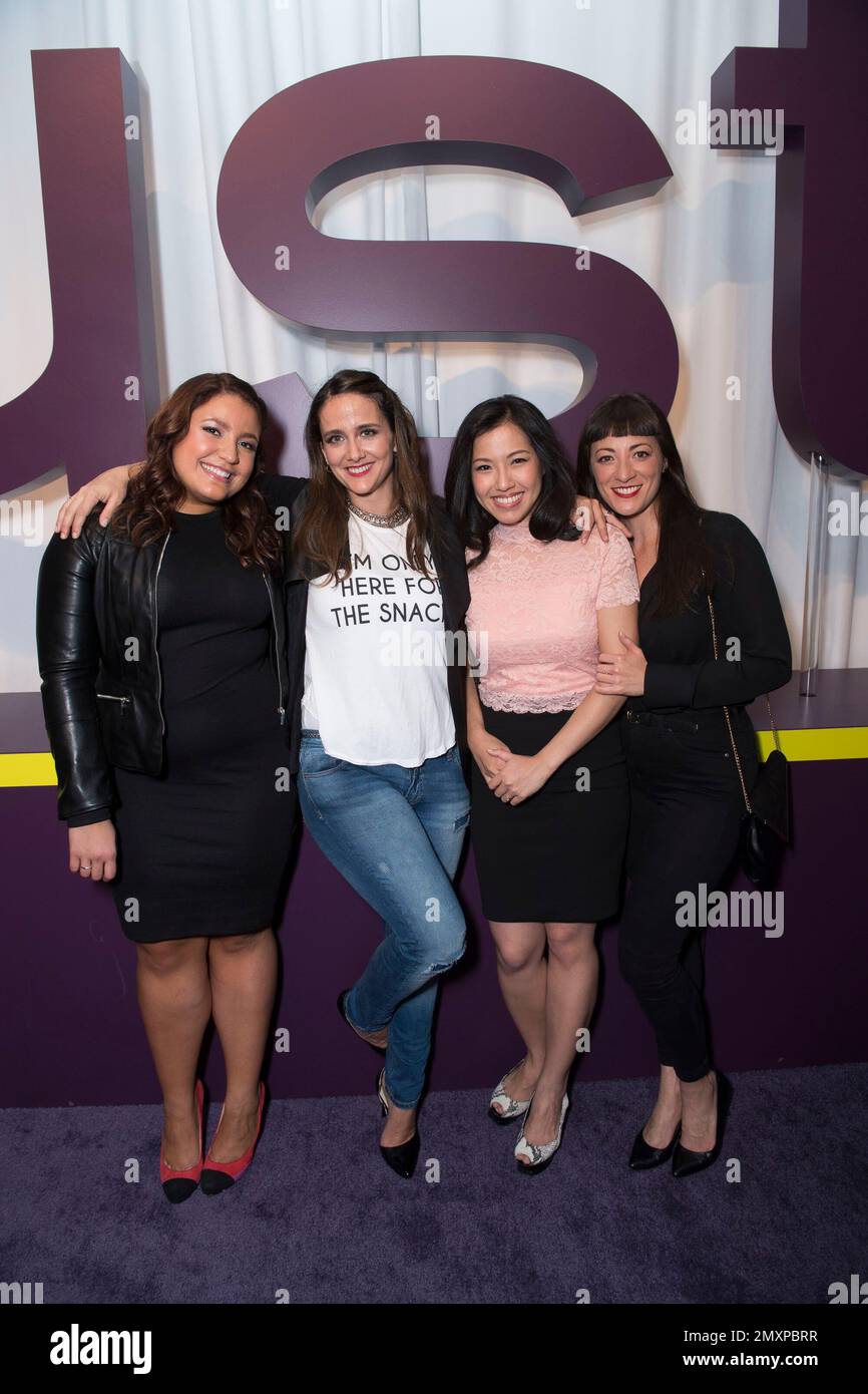 From left, Vanessa Gianfrancesco, Natalia Machado, Pailin Chongchitnant ...