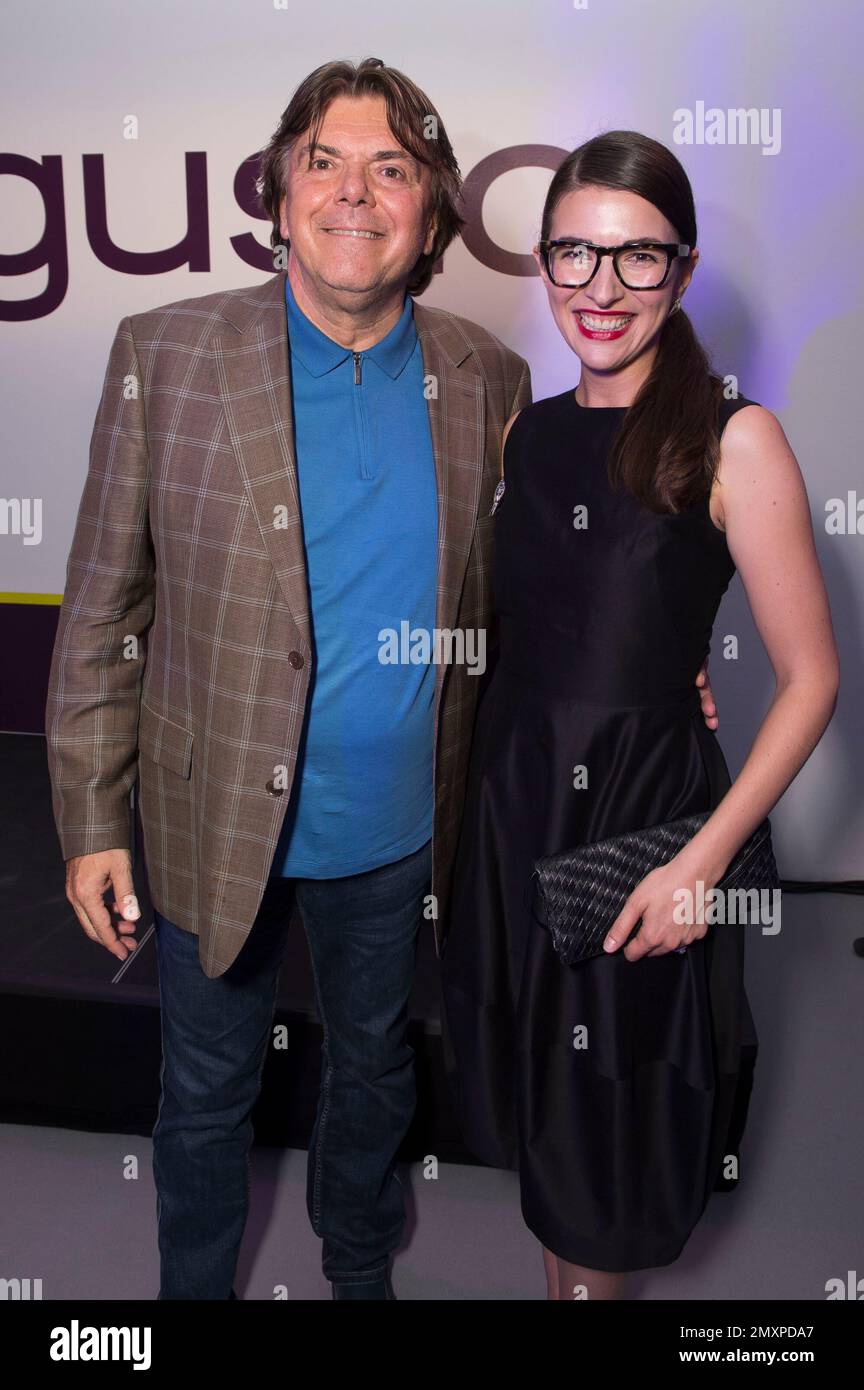 Randy Lennox, President, Broadcasting and Content at Bell Media, left ...