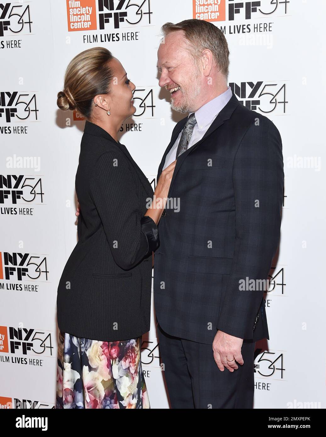 Actor Jared Harris and wife Allegra Riggio attend a special screening ...