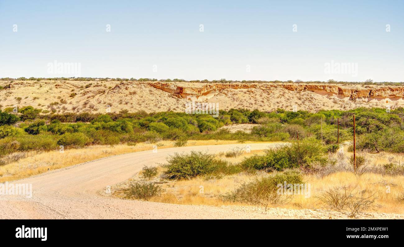 Auob River near Stampriet Stock Photo - Alamy