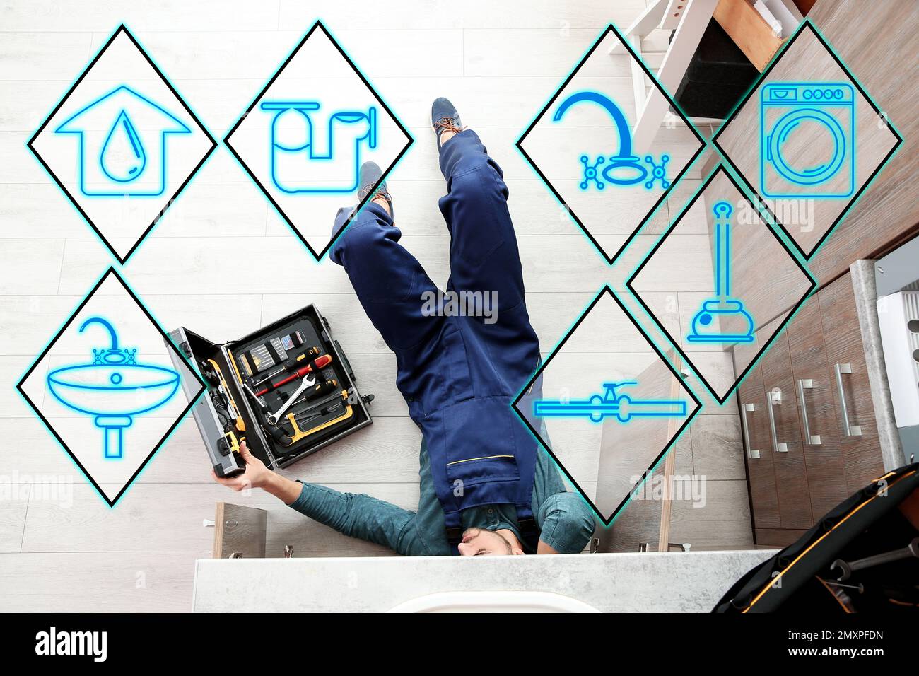 Sanitary engineering hi-res stock photography and images - Alamy