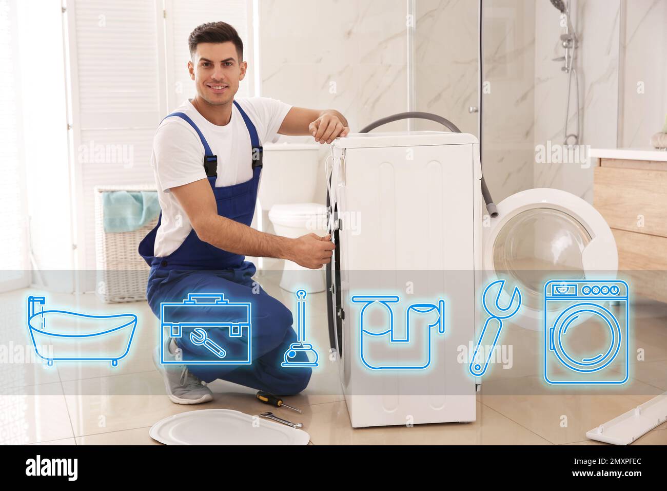 Sanitary engineering hi-res stock photography and images - Alamy