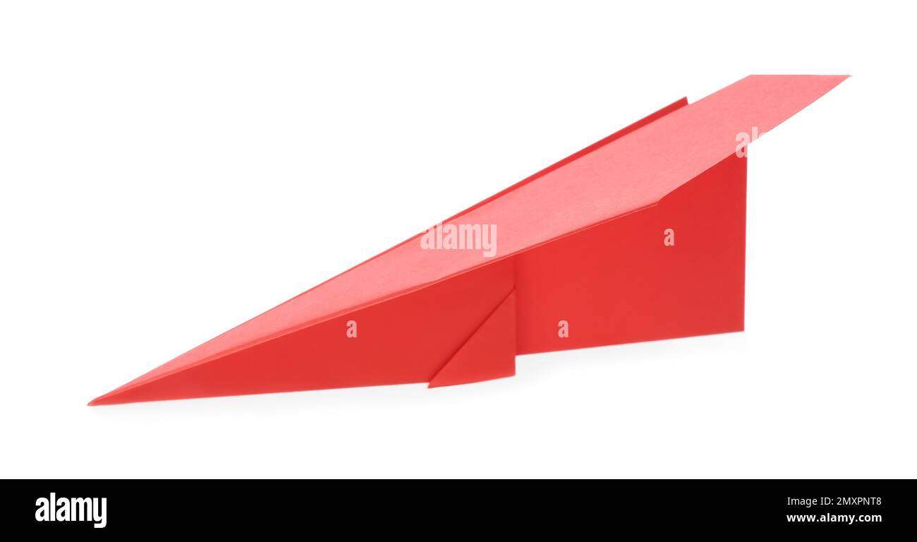 Airplane red color isolated on hi-res stock photography and images - Alamy