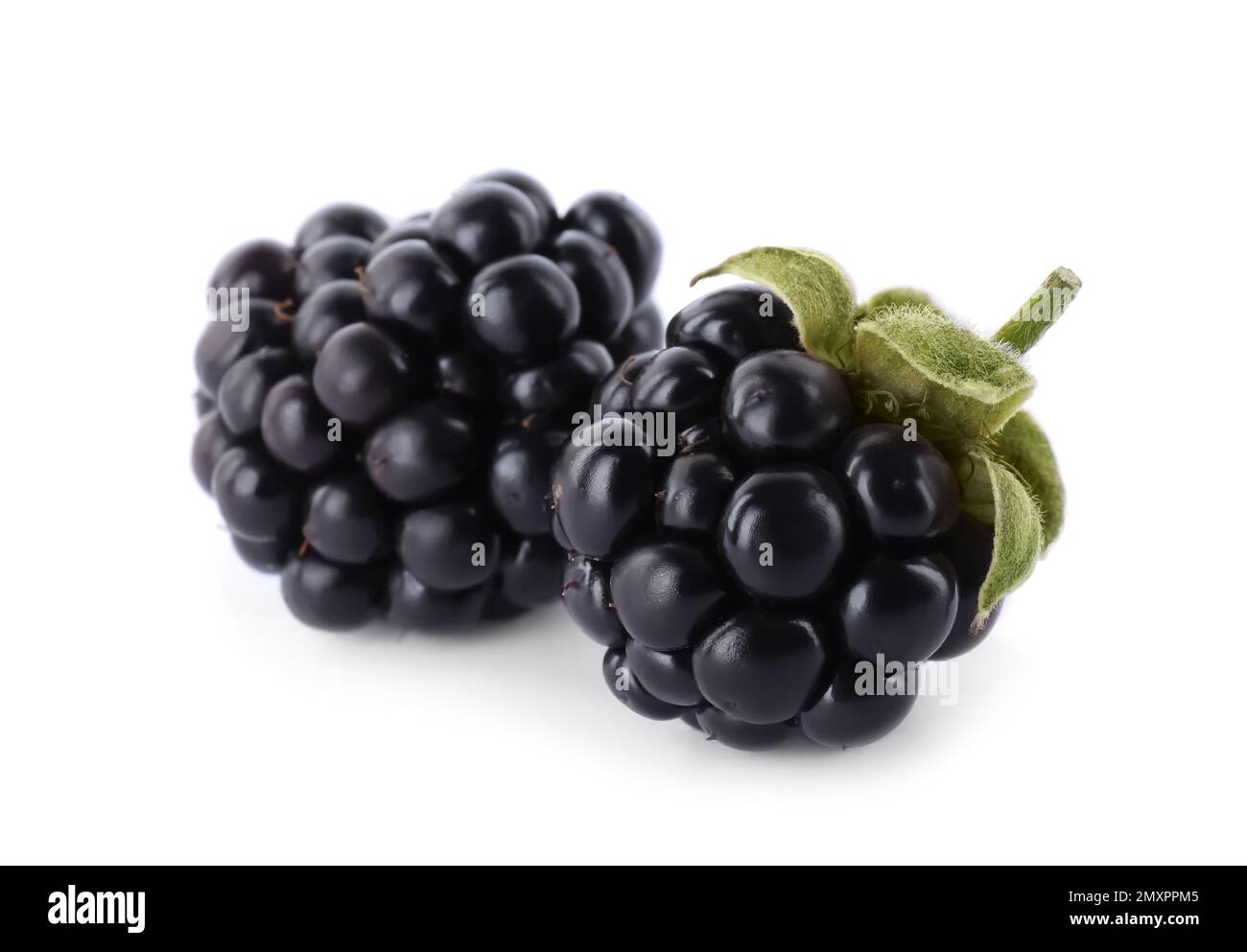 Delicious fresh ripe blackberries Cut Out Stock Images & Pictures - Alamy