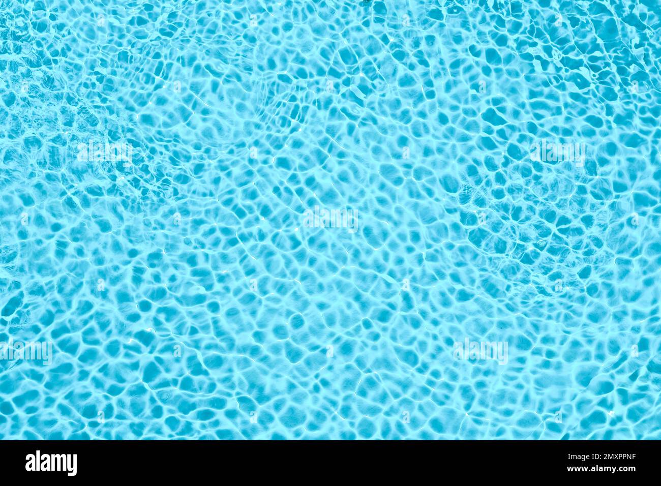Swimming pool with clean water as background. Summer vacation Stock ...
