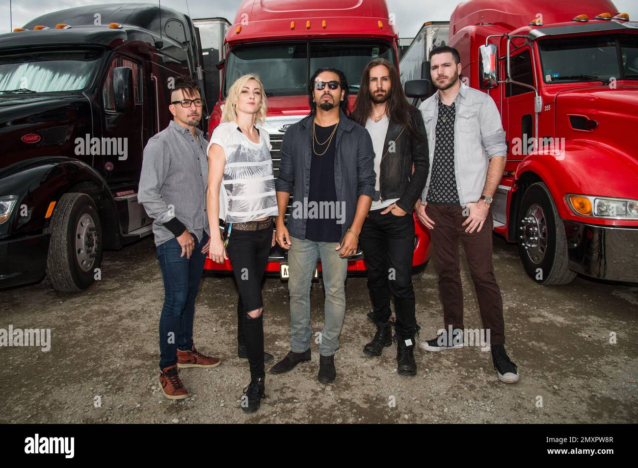 Dave Grahs, from left, Hayley Cramer, Leigh Kakaty, Matt DiRito, and ...