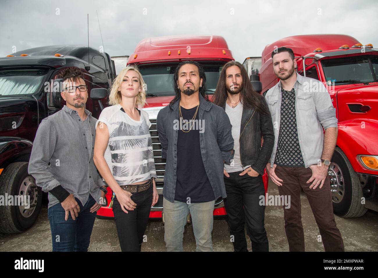 Dave Grahs, from left, Hayley Cramer, Leigh Kakaty, Matt DiRito, and ...