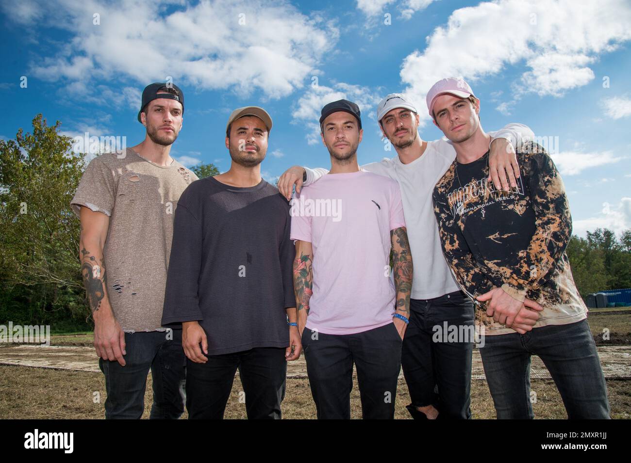John Taylor, from left, Simon Mitchell, Fraser Taylor, Gustav Wood, and ...