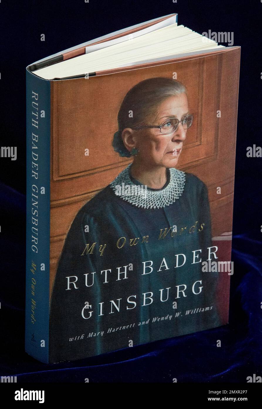 A copy of the book "My Own Words,” by Supreme Court Justice Ruth Bader ...