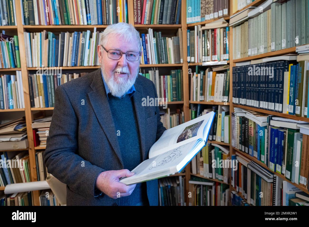 Greifswald, Germany. 06th Jan, 2023. Michael Succow, father of the East ...