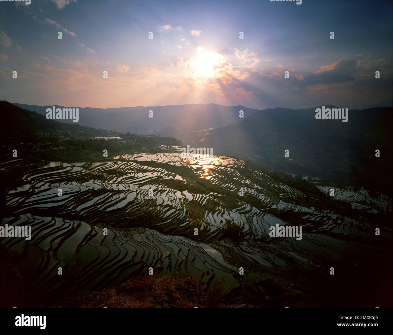 Yunnan yuan Yang terraces Stock Photo - Alamy