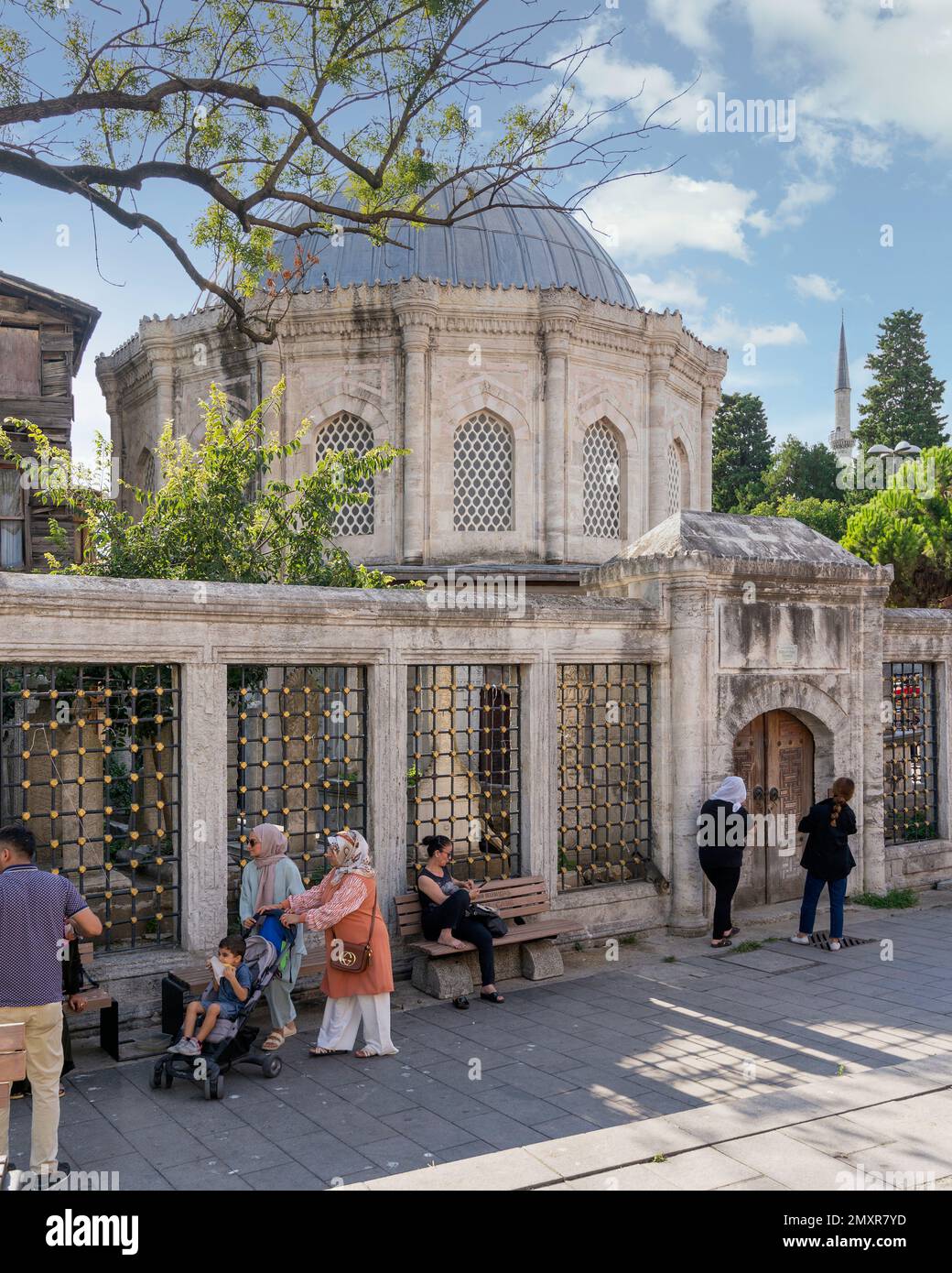 Istanbul, Turkey - September 1, 2022: Tomb of Ferehat Pasa, or Ferhat ...
