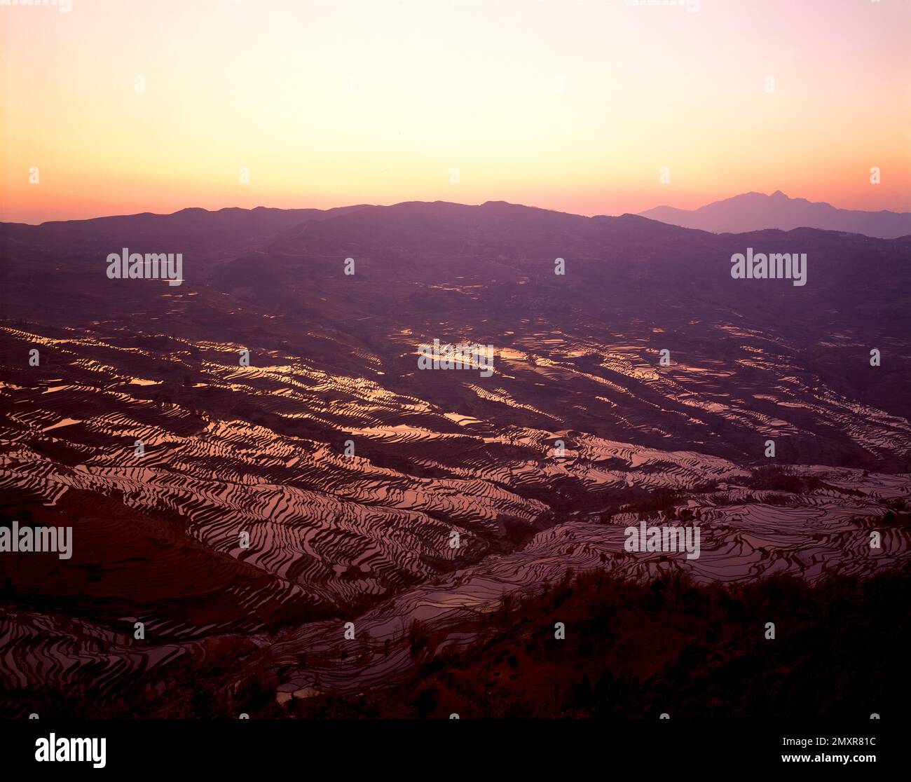 Yunnan yuan Yang terraces Stock Photo - Alamy