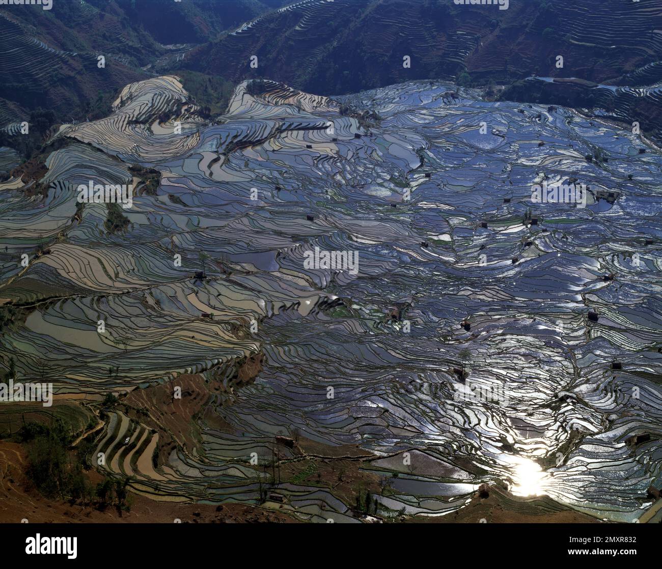 Yunnan yuan Yang terraces panzhihua Stock Photo - Alamy