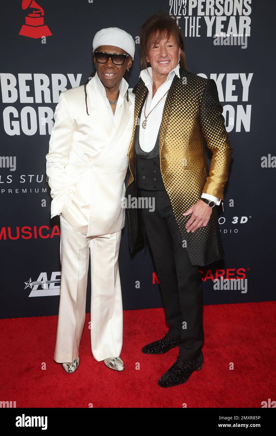 3 February 2023 -Los Angeles, California - Nile Rodgers, Richie Sambora ...