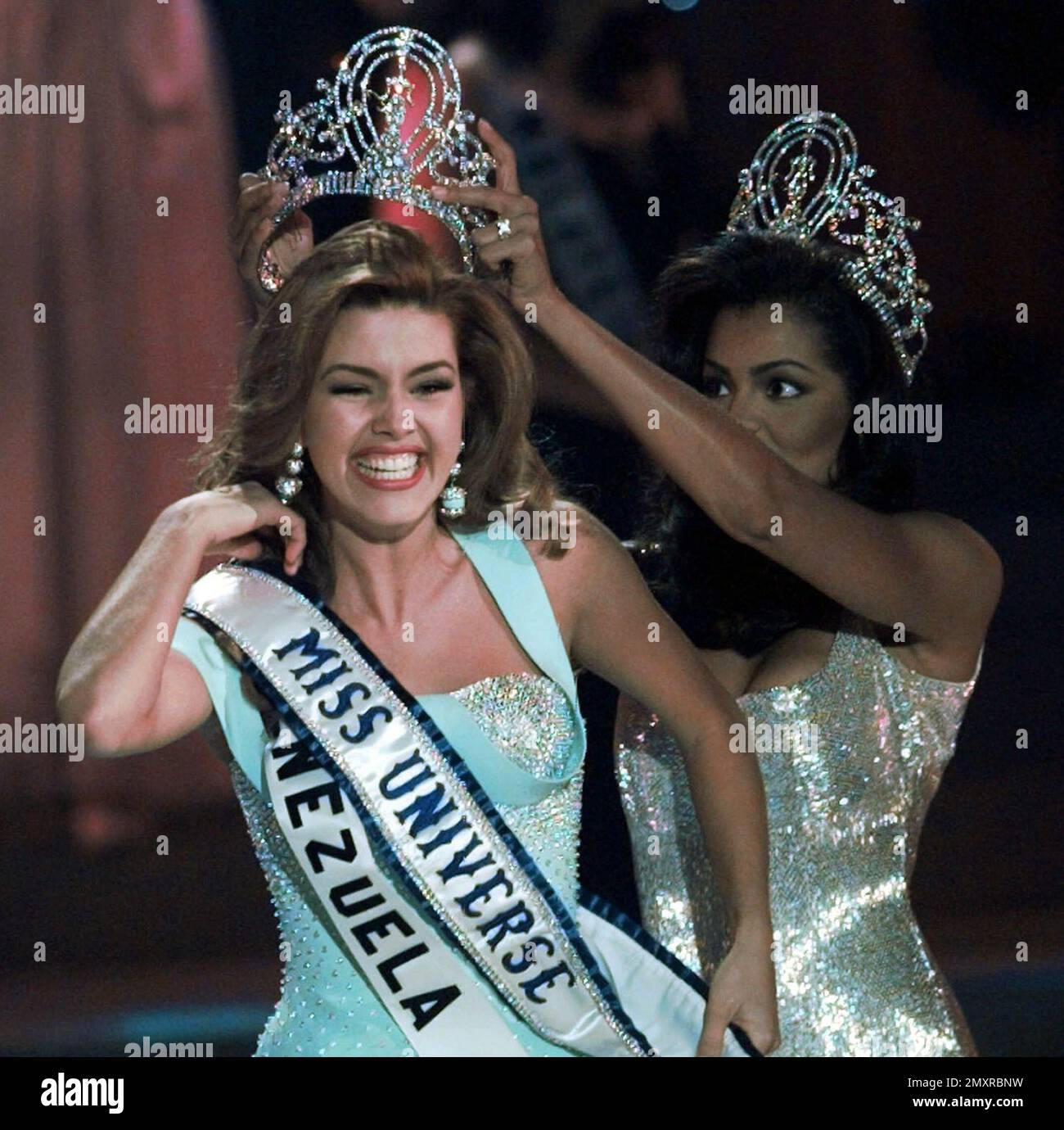 FILE - In this May 17, 1996, file photo, the new Miss Universe Alicia ...