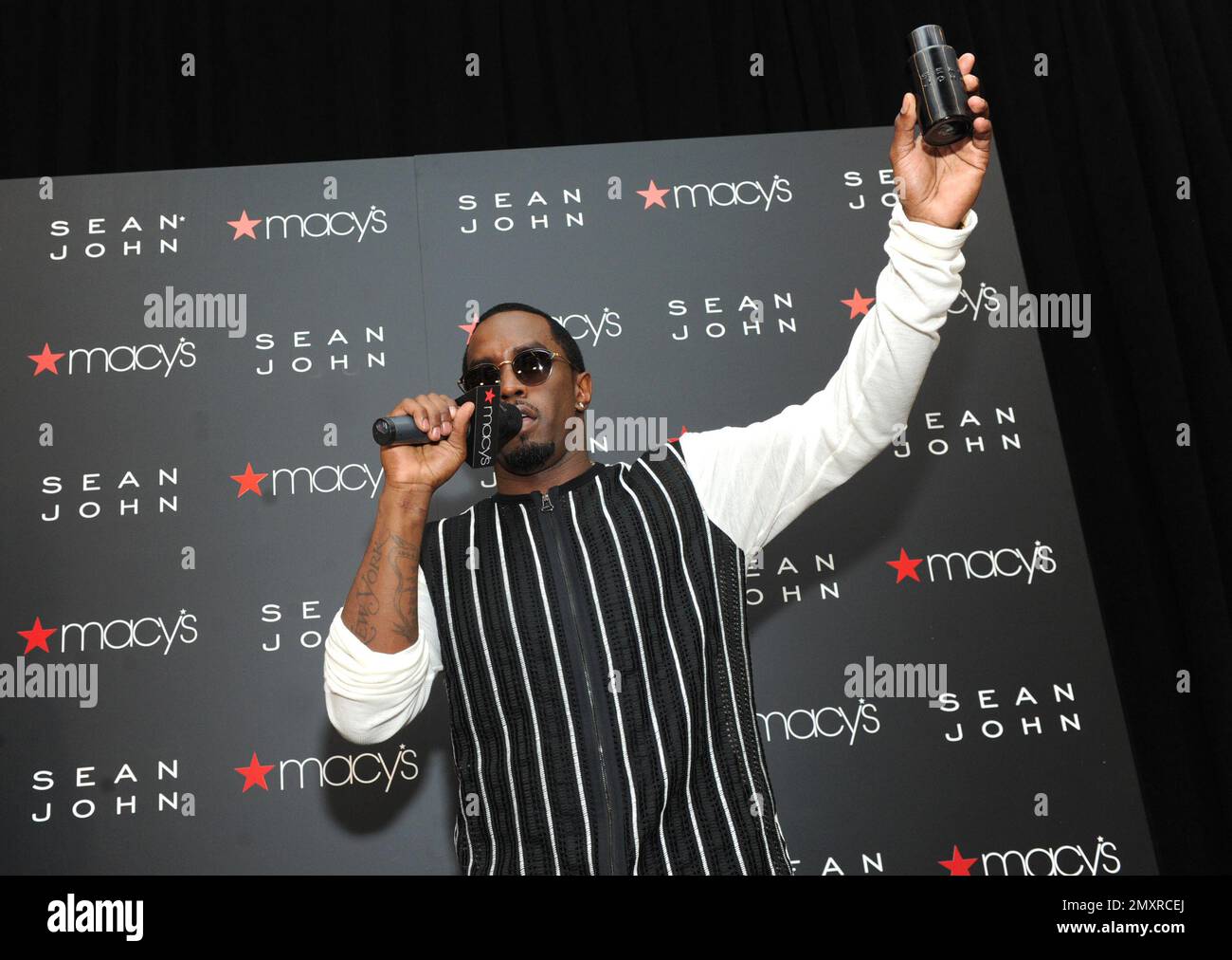IMAGE DISTRIBUTED FOR MACY'S - Sean Combs launches his new fragrance ...
