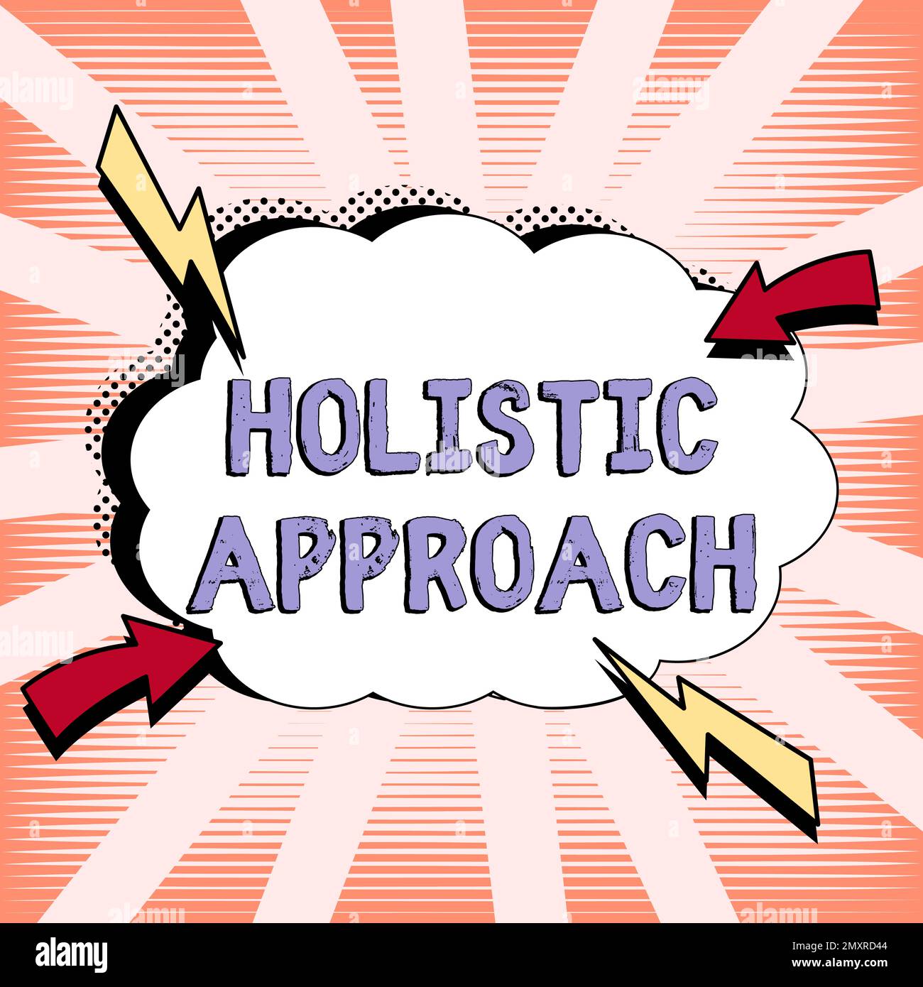 Conceptual display Holistic Approach, Internet Concept characterized ...