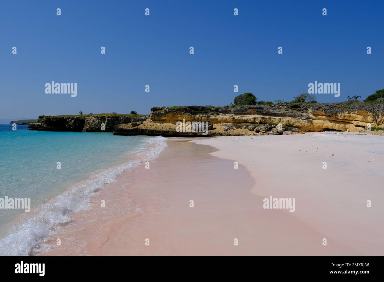 Pink beach lambu hi-res stock photography and images - Alamy