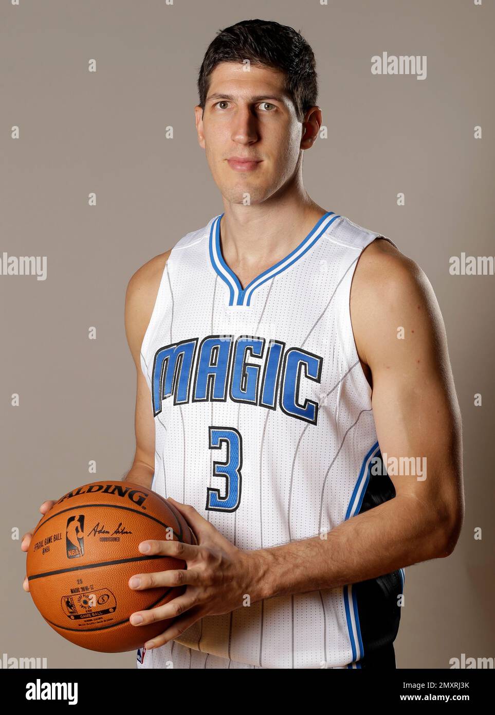 This is a 2016 photo of Damjan Rudez of the Orlando Magic basketball ...