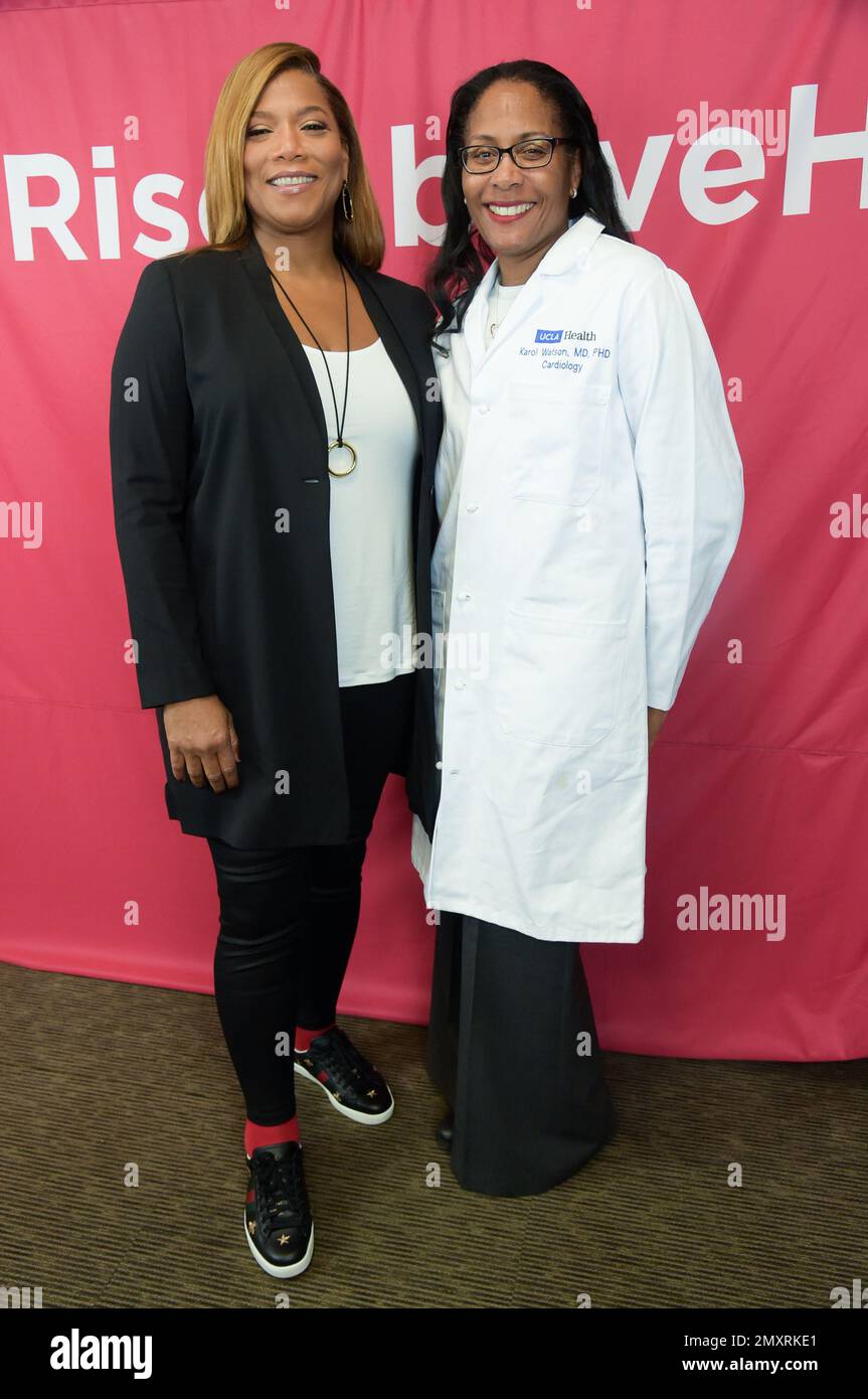 Queen Latifah, left, and Dr. Karol E. Watson, MD Joins AHA at UCLA ...