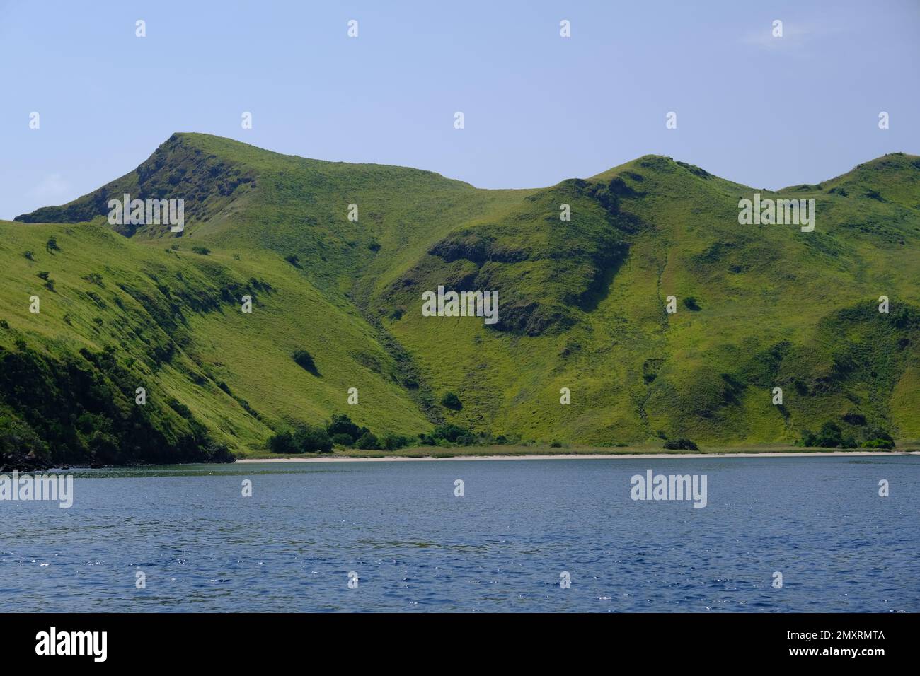 Indonesia Sumbawa - Coastline Banta Island - Pulau Banta Stock Photo ...