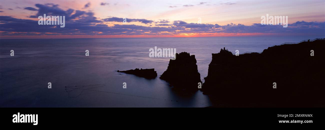 Shandong rongcheng city at the end of the day hi-res stock photography ...