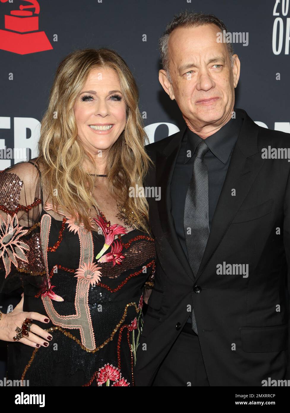 3 February 2023 -Los Angeles, California - Rita Wilson, Tom Hanks. 2023 ...