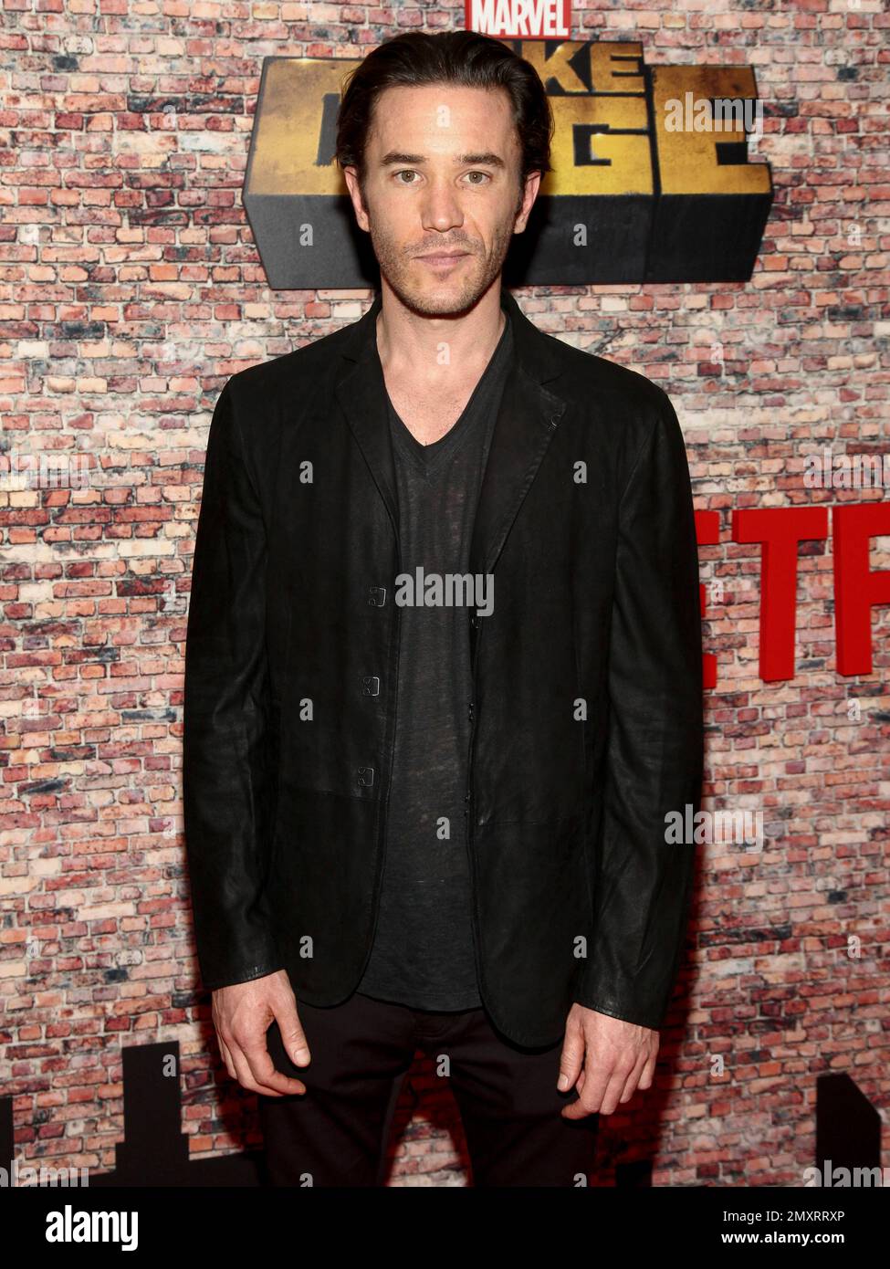 Tom Pelphrey attends the Netflix's original series premiere of Marvel's ...