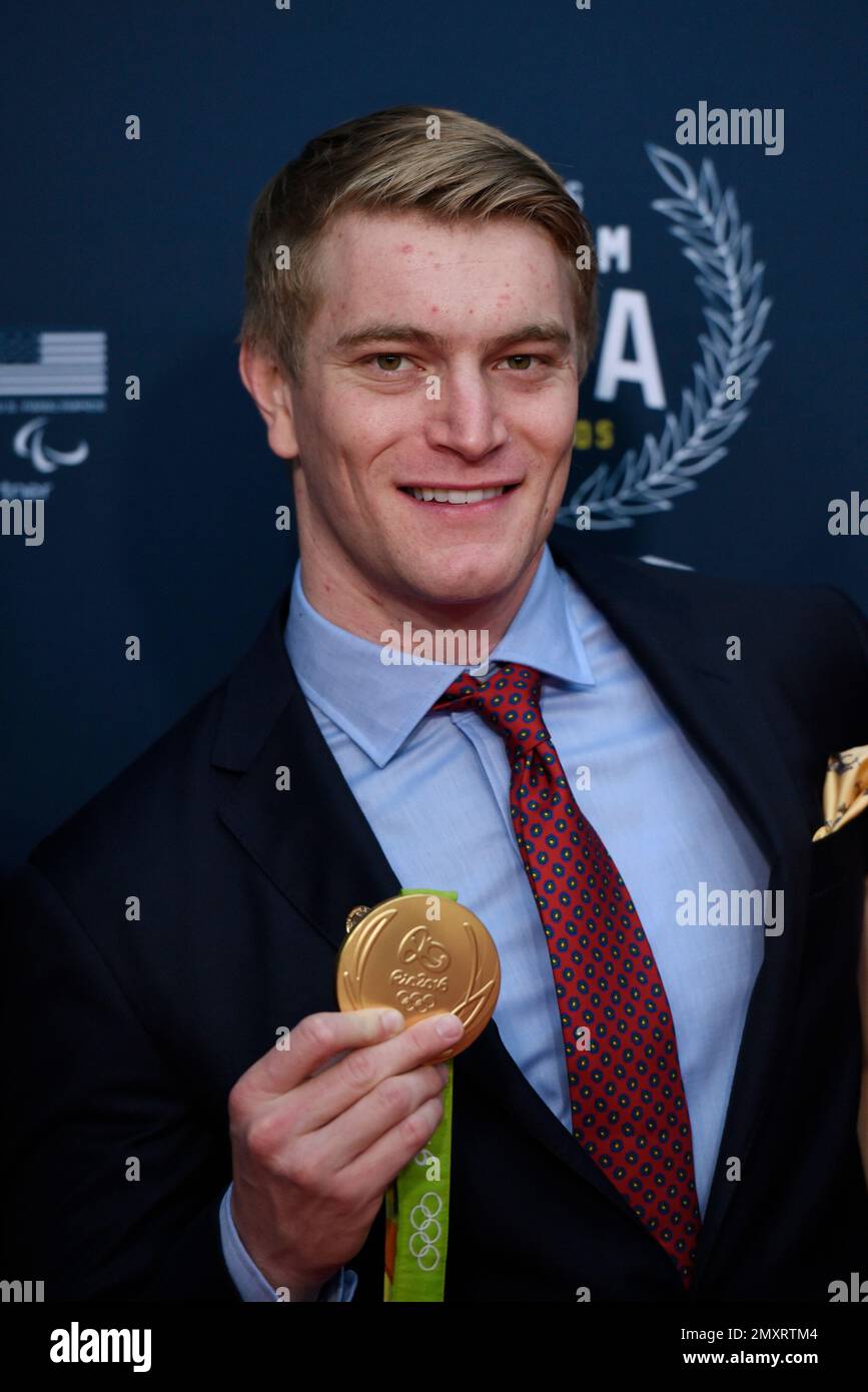 BMX cyclist Connor Fields poses on red carpet at Georgetown University ...