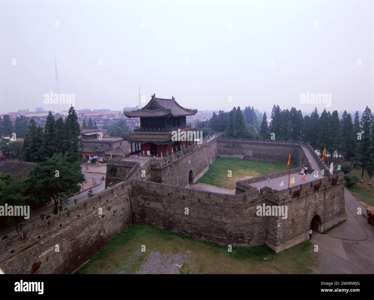 Ancient city of jingzhou city, hubei province Stock Photo - Alamy