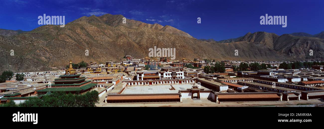Labrang monastery architecture hi-res stock photography and images - Alamy