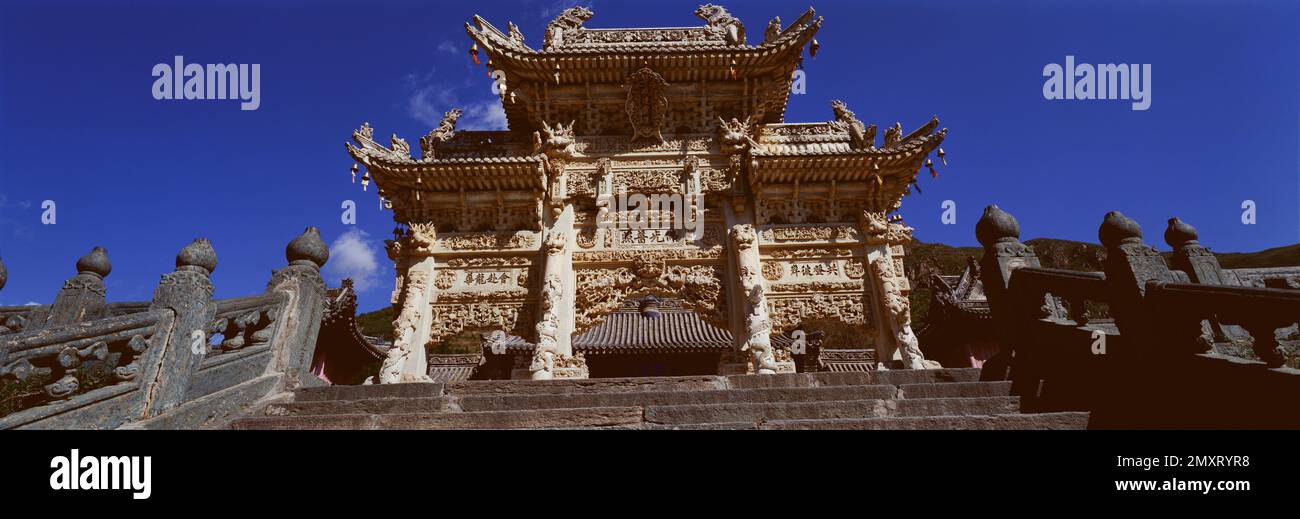 Wutai mountain longquan temple Stock Photo - Alamy
