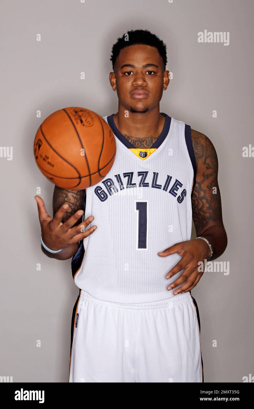 Memphis Grizzlies forward Jarell Martin poses for a picture on NBA ...