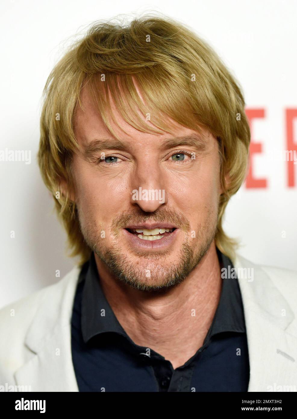 Owen Wilson, a cast member in "Masterminds," poses at the premiere of ...
