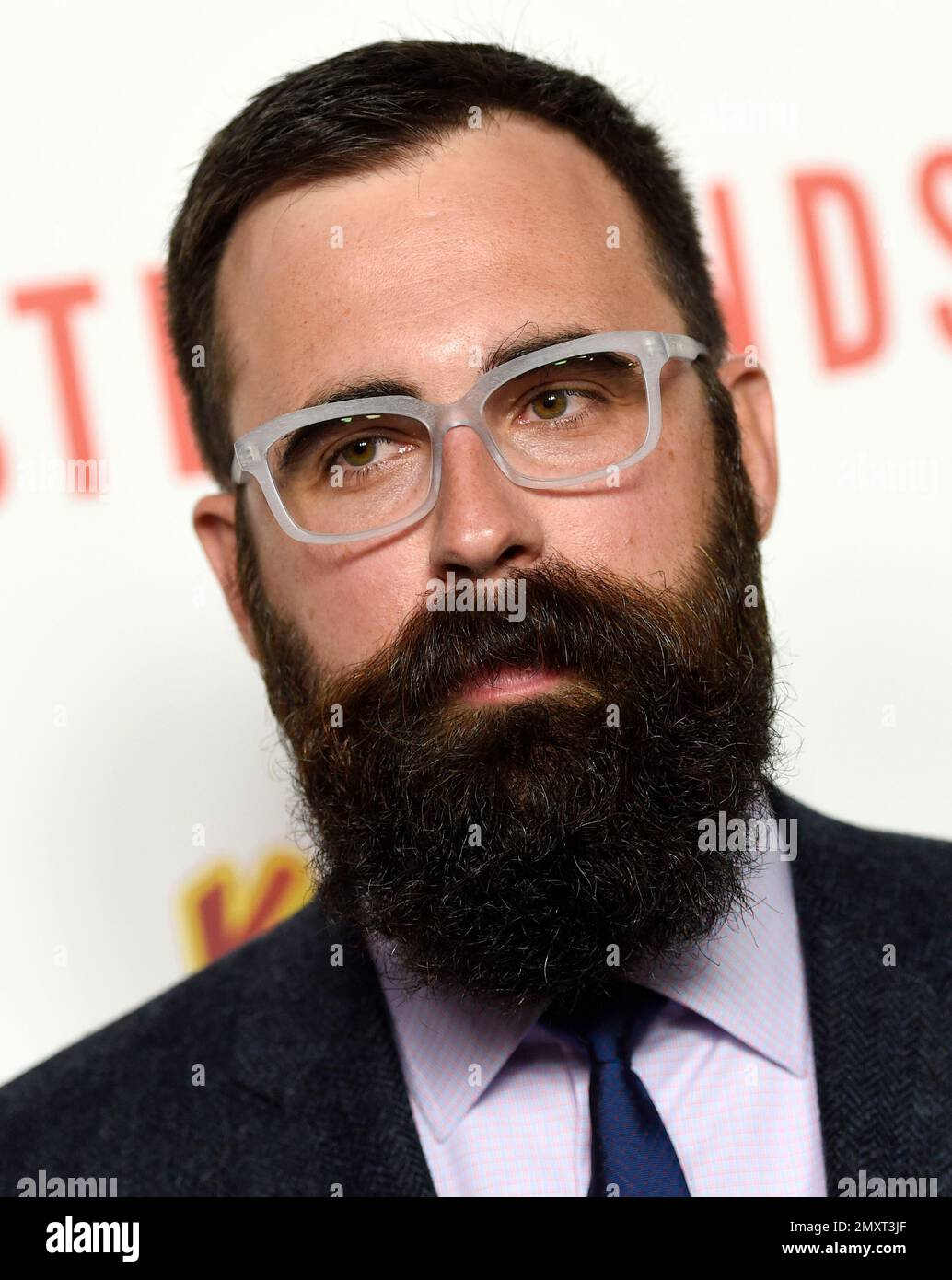 Jared Hess, director of "Masterminds," poses at the premiere of the ...