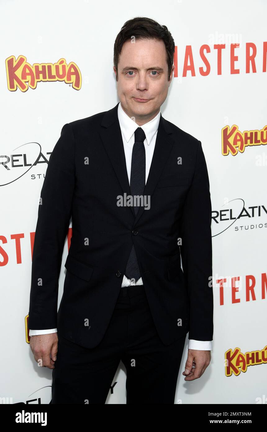 Jon Daly, a cast member in "Masterminds," poses at the premiere of the ...