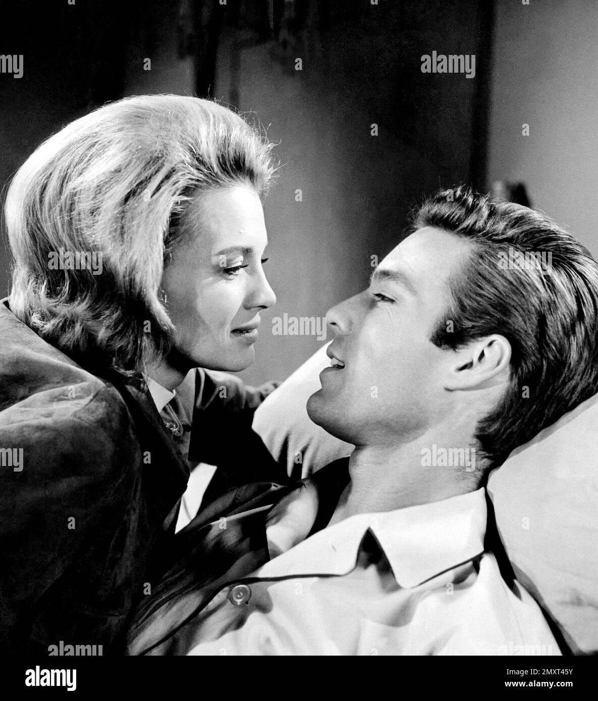 ANGIE DICKINSON and RICHARD CHAMBERLAIN in DR. KILDARE (1961), directed ...
