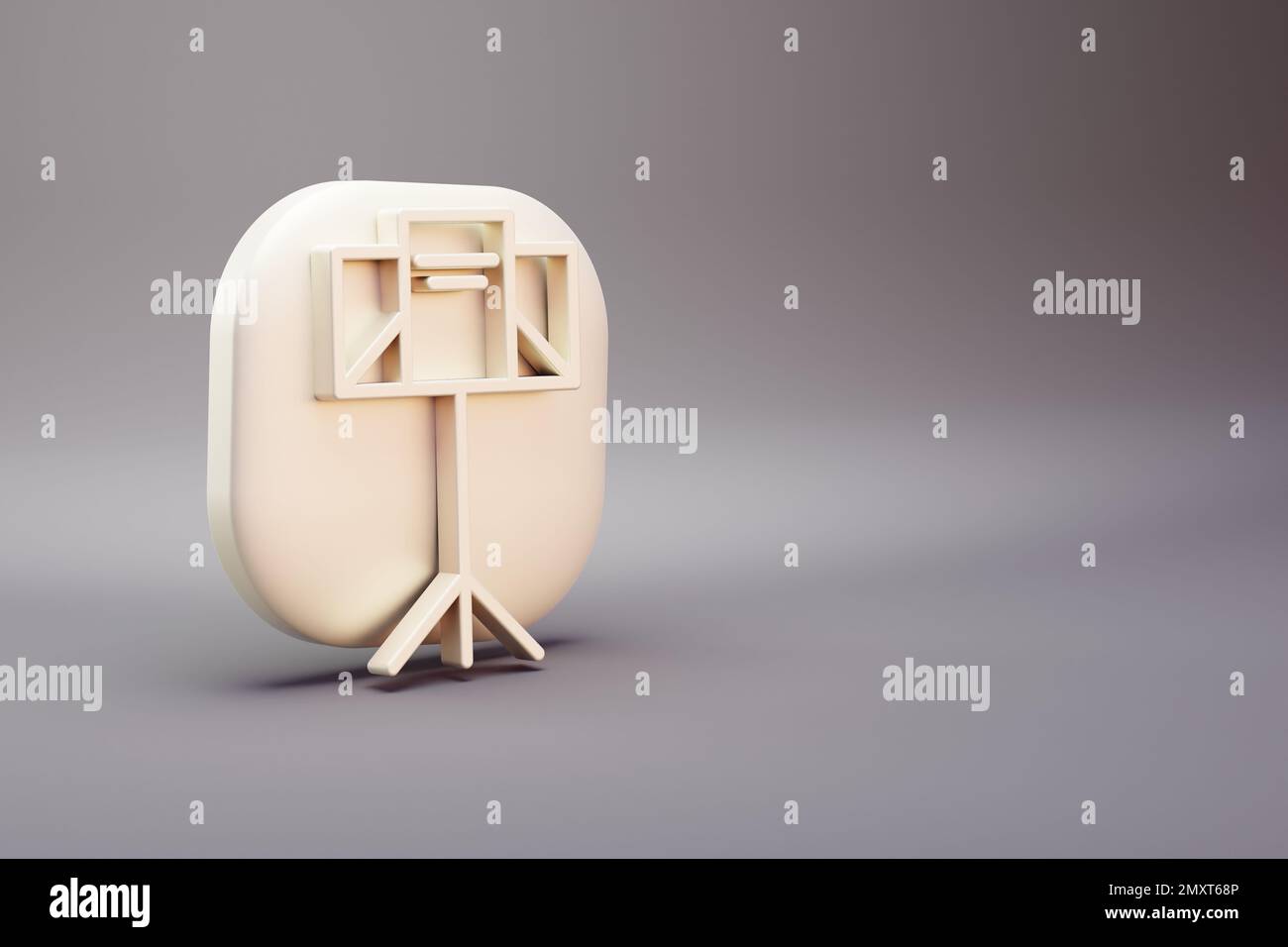 Beautiful illustration musical instrument Music Stand symbol icons on a ...